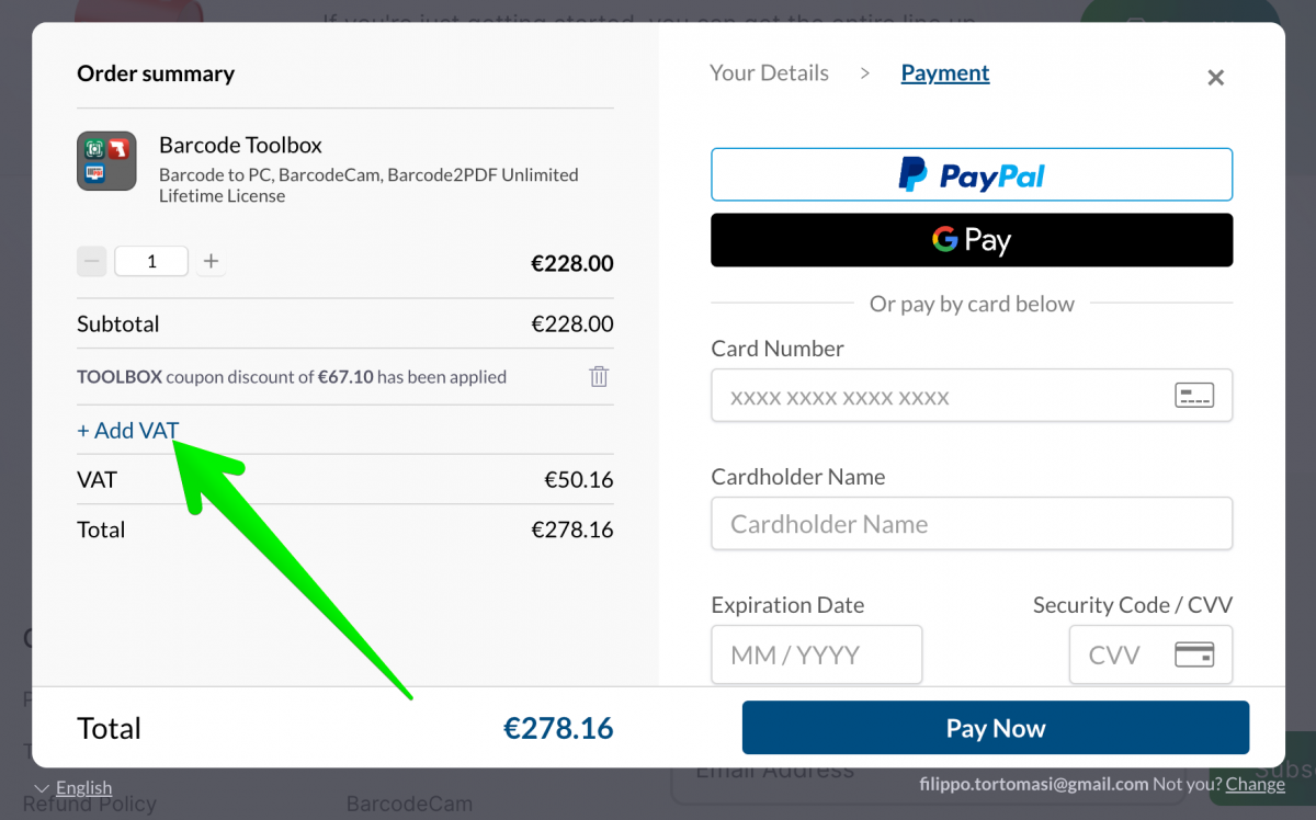 Currency, Taxes and Fees – BarcodeByte